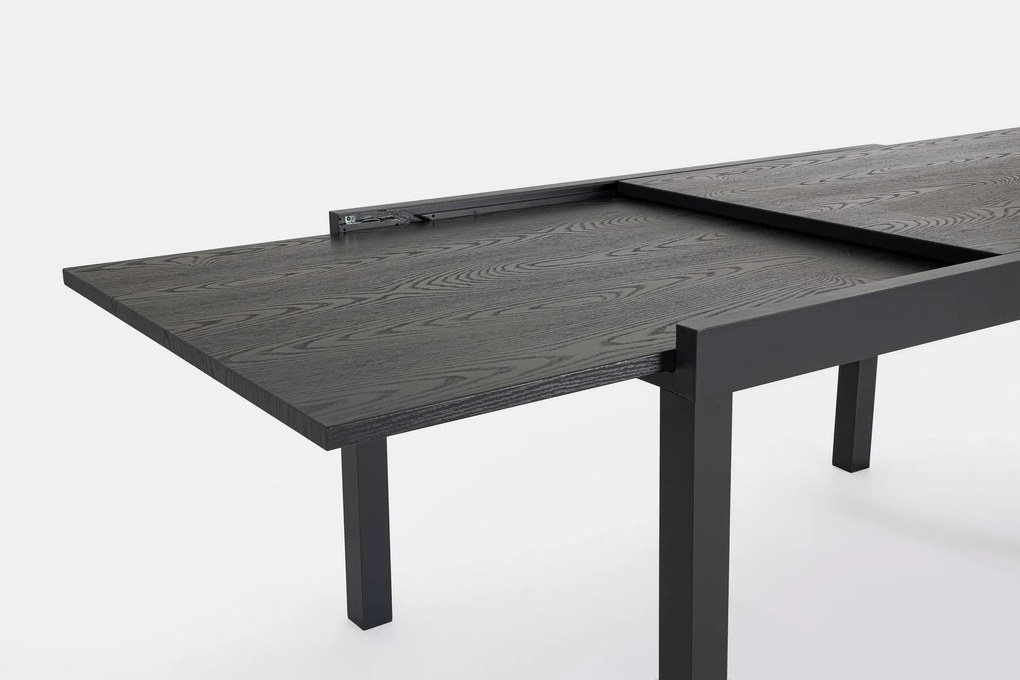 BIZZOTTO Rozkládací zahradní stůl CLIV antracit 135/270x90 cm