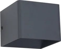 Brilagi - LED Venkovní nástěnné svítidlo DONNANI LED/5W/230V 10 cm antracit IP44