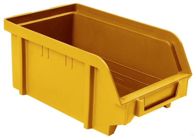 Plastové boxy BASIC, 103 x 166 x 73 mm, 36 ks, žlutooranžová