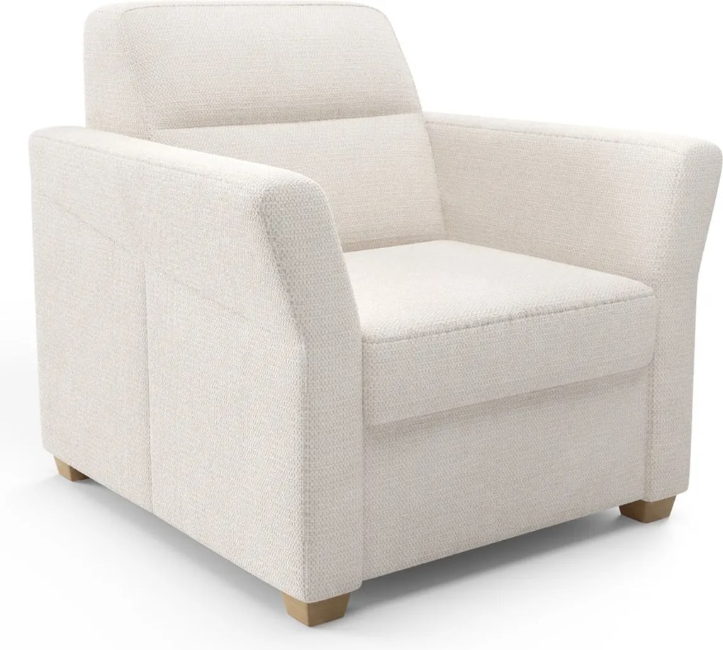 Sedací sestava LIVIA | malá sedací souprava + křeslo | 157x228 + 88 cm | rozkládací s úložným prostorem | VÝBĚR TKANIN