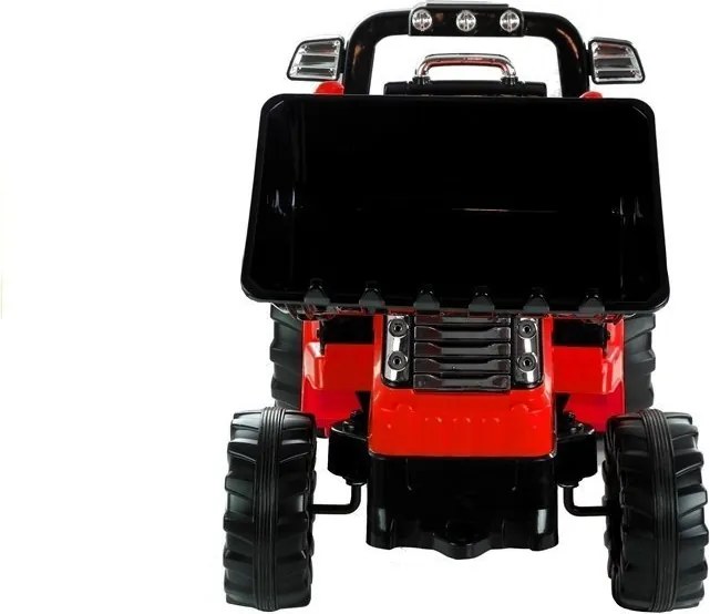 LEAN CARS Elektrický traktor na baterie ZP1005 pro děti červený