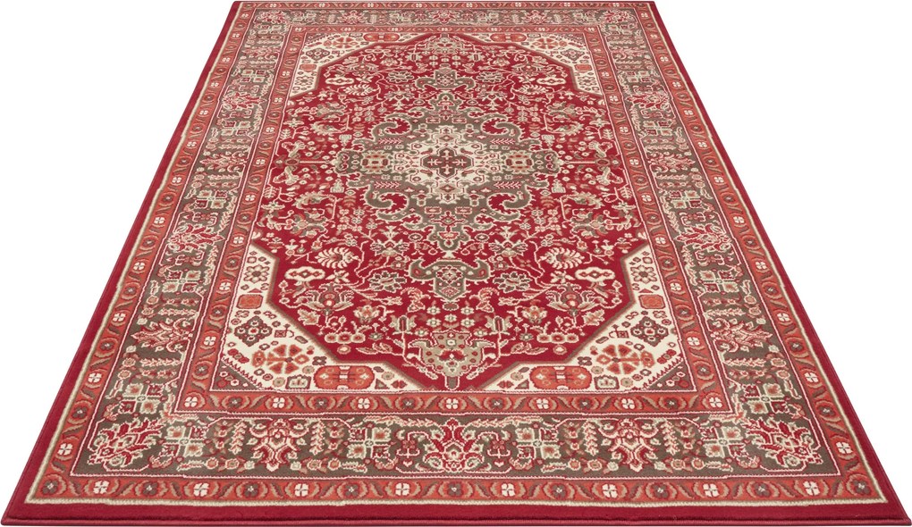 Hanse Home, AKCE: 80x250 cm Kusový koberec Mirkan 104098 Oriental red, červená, chodba / předsíň