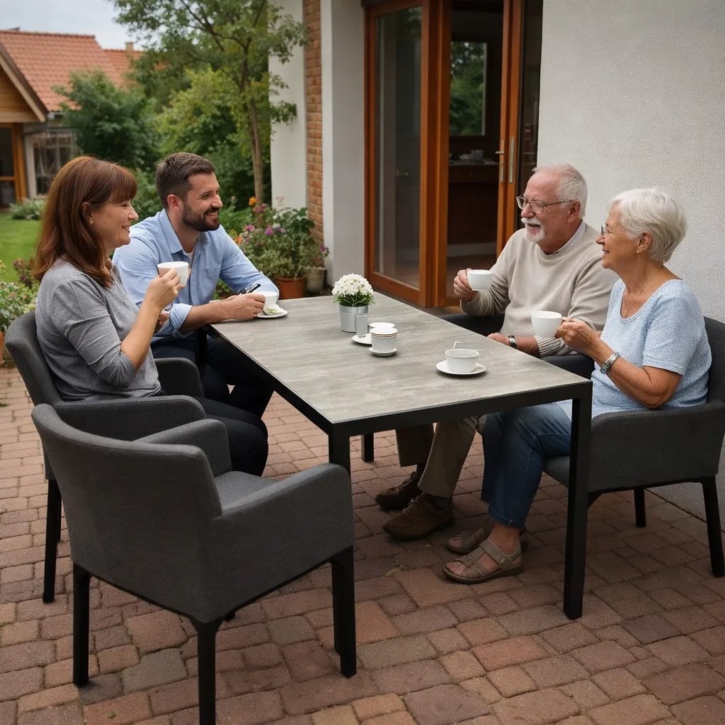 Doppler BERGAMO TOMBOLO antracit/béžová, 4+1