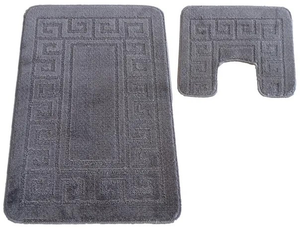 Sada koupelnových koberečků Montana Ethnic Opal Grey