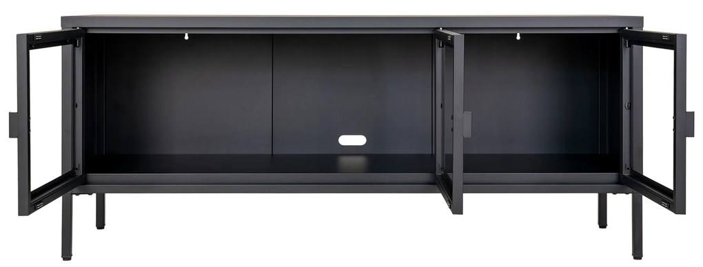 House Nordic Kovový TV stolek BRISBANE 3001055