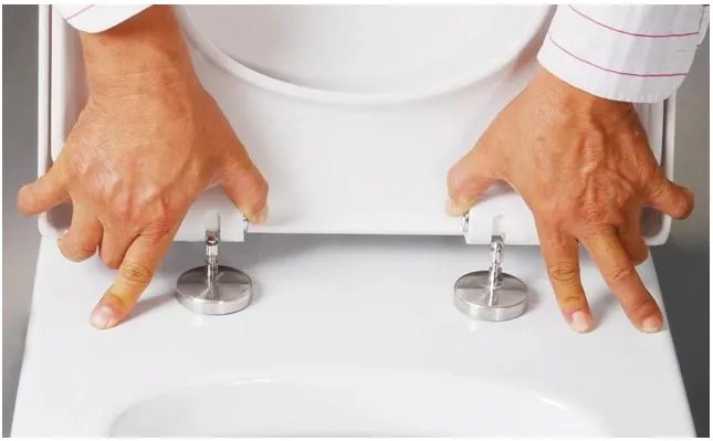 Mexen RICO Rimless, závěsná WC mísa se sedátkem + bidet, bílá, 30724000+35724800