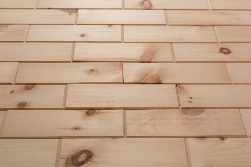 BOROVICE VEJMUTOVKA ÚZKÁ 185 x 45 x 5 mm (0,0083 m²) - dřevěný obklad Obklad bez suků