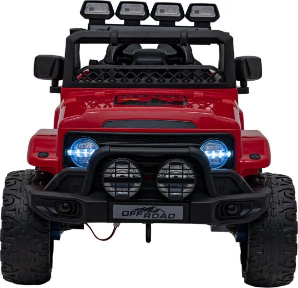 Elektrické autíčko Off-Road CLIMBER červené