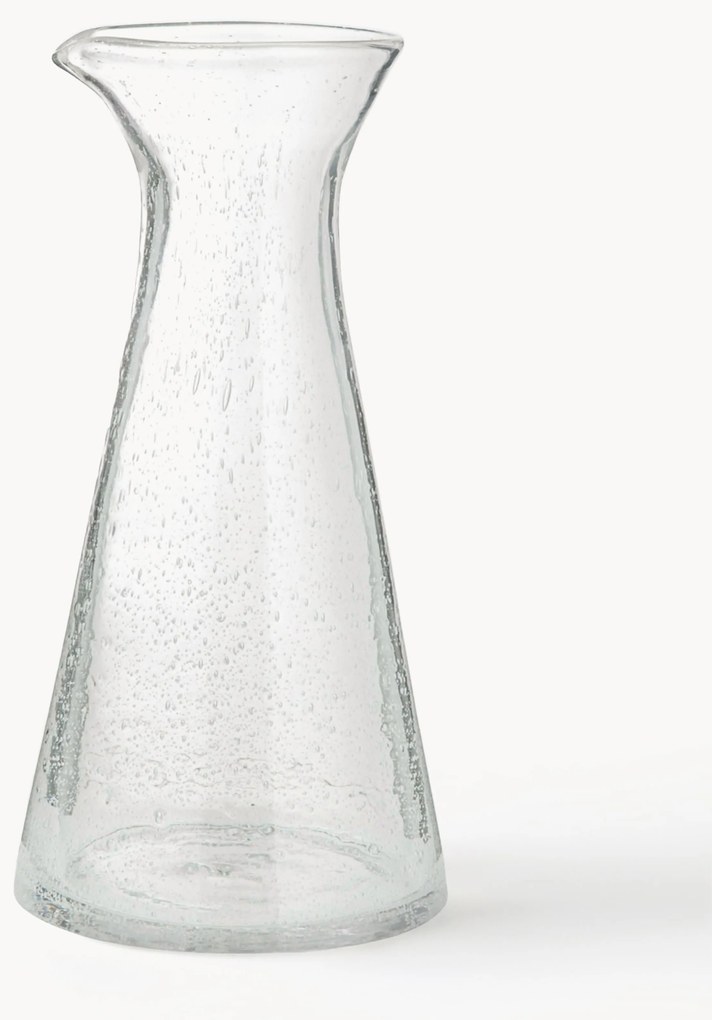 Ručně foukaná karafa se vzduchovými bublinami Bubble, 800 ml