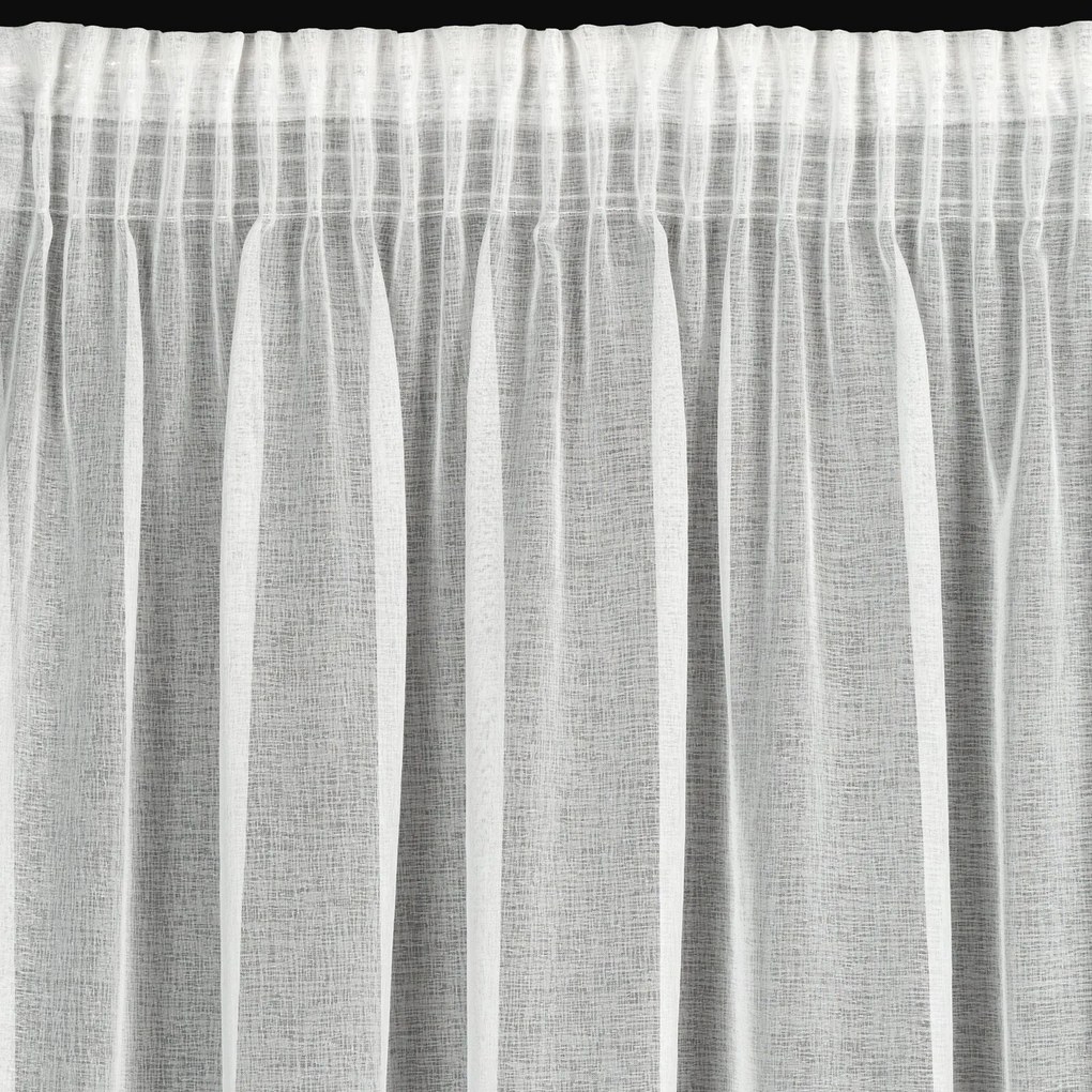ZÁCLONA NA PÁSCE DANI1 140X250 CM BÍLÁ