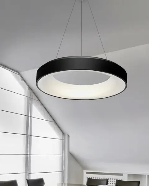 LED svítidlo Sovana 55 CCT černá s dálkovým ovladačem
