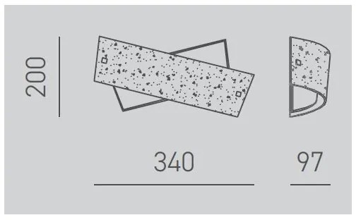 Gea Luce CAMILLA A P oro - Nástěnné svítidlo CAMILLA 2xE14/28W/230V 34 cm zlatá