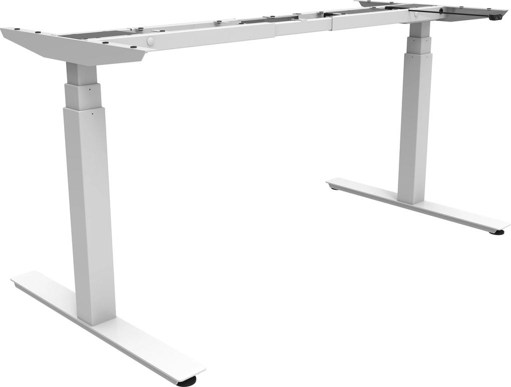 Elektricky výškově stavitelný stůl ADJUSTME – rozměry na míru, více barev desky 120 x 80 cm