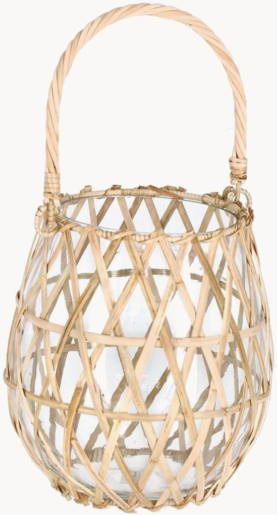 Sada ručně vyrobených svícnů z ratanu Zhob, 2 díly