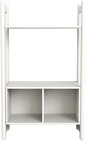 Bílá dětská knihovna Flexa Shelfie, výška 131.6 cm