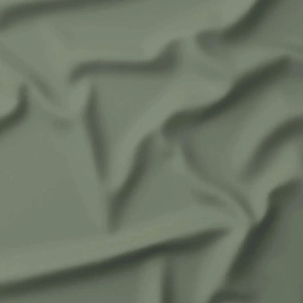 Perkálové bavlněné povlečení Jednobarevné - olivové Velikost: 140 x 200 + 70 x 90