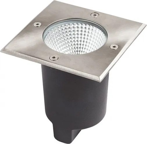 RED R11962 RIZZ SQ 125 nerez 230V LED 7W IP67 3000K - RED - DESIGN RENDL