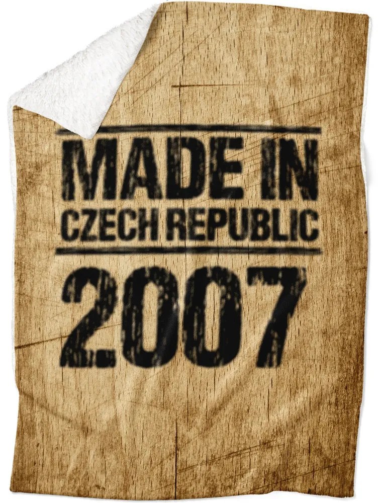 Deka Made In (rok: 2007, Podšití beránkem: ANO)