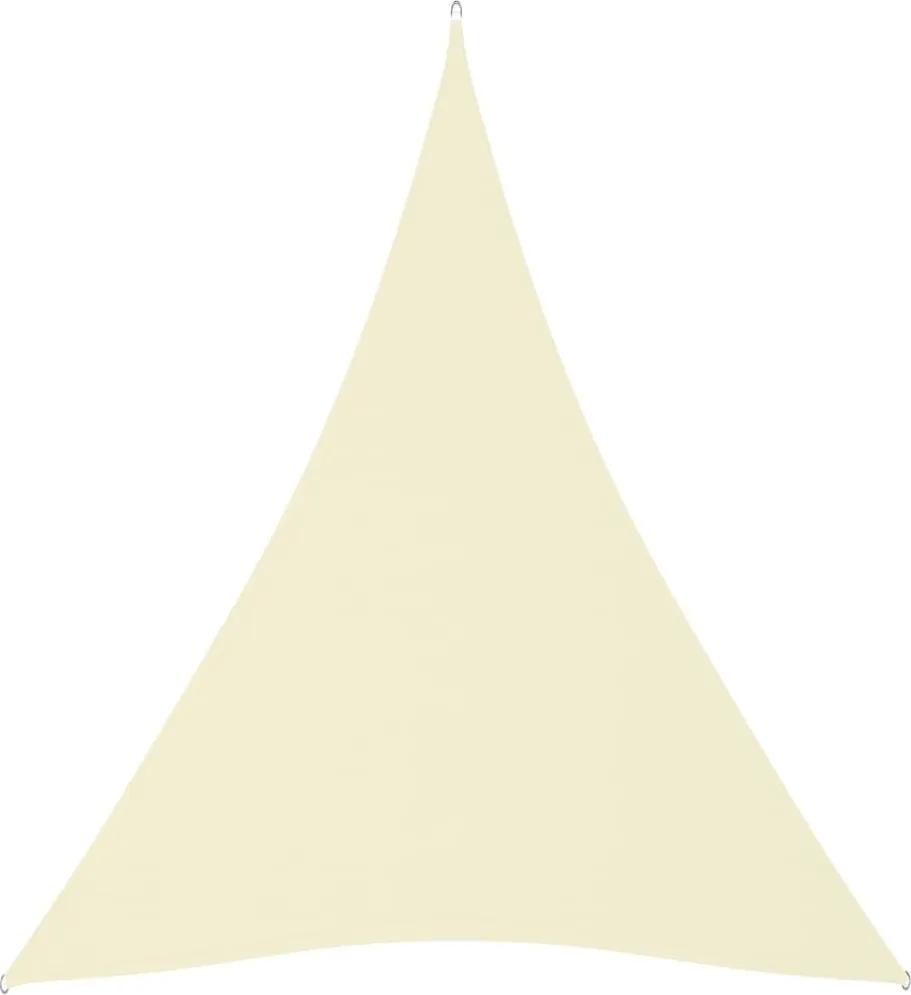 vidaXL Stínící plachta oxfordská látka trojúhelníková 5x6x6 m [135621] Barva: Černá