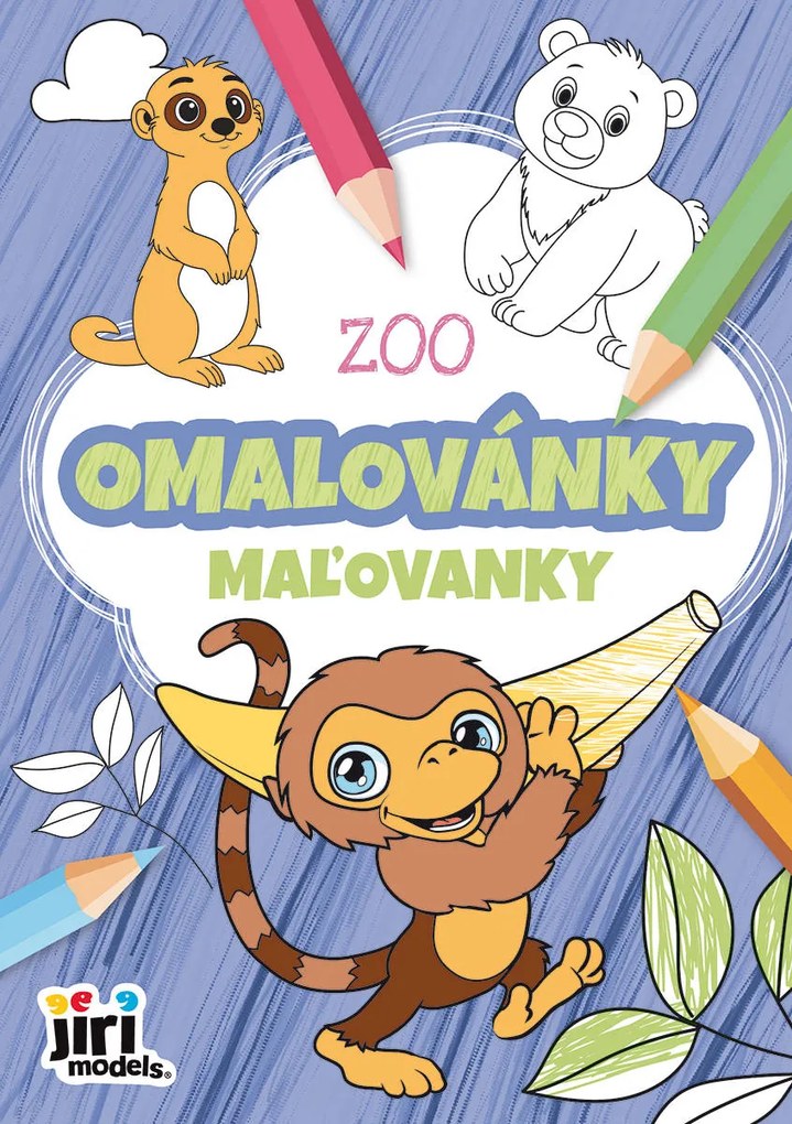 JIRI MODELS Omalovánky A5 Zvířátka ZOO 8