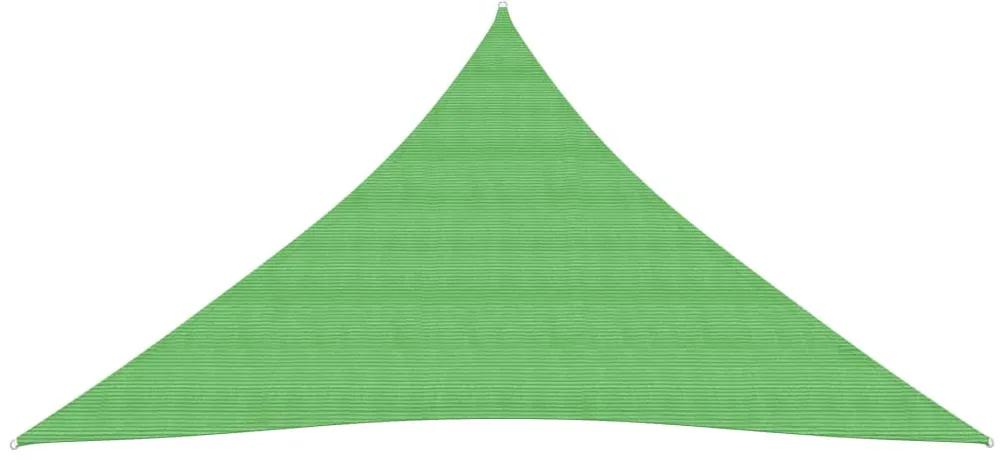 Stínící plachta 160 g/m² světle zelená 4 x 5 x 5 m HDPE - Default Title