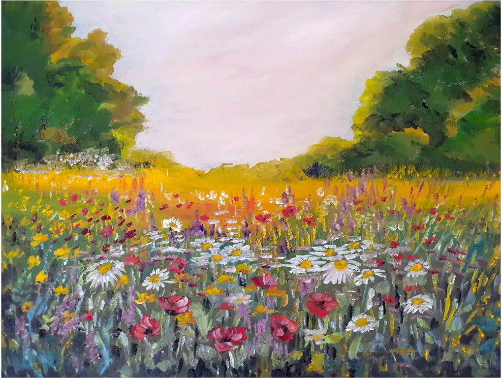 Ivana Brázdová | Rozjímání na louce Rám: Černý, Velikost: 20 x 30 cm