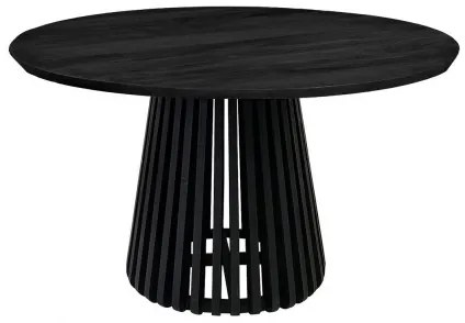 BIZZOTTO Jídelní stůl ODION černý 130 cm 0747190