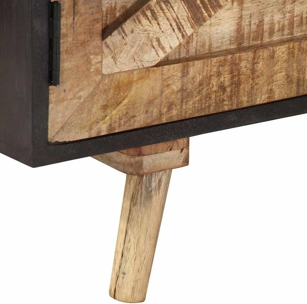 TV stolek 140 x 30 x 46 cm hrubé mangovníkové a akáciové dřevo 338420