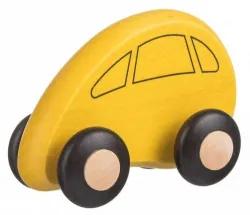 ČistéDřevo Dřevěné autíčko žluté