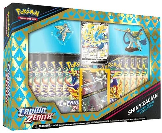 Pokémon Pokémon Crown Zenith Shiny Zacian - Premium figure collection