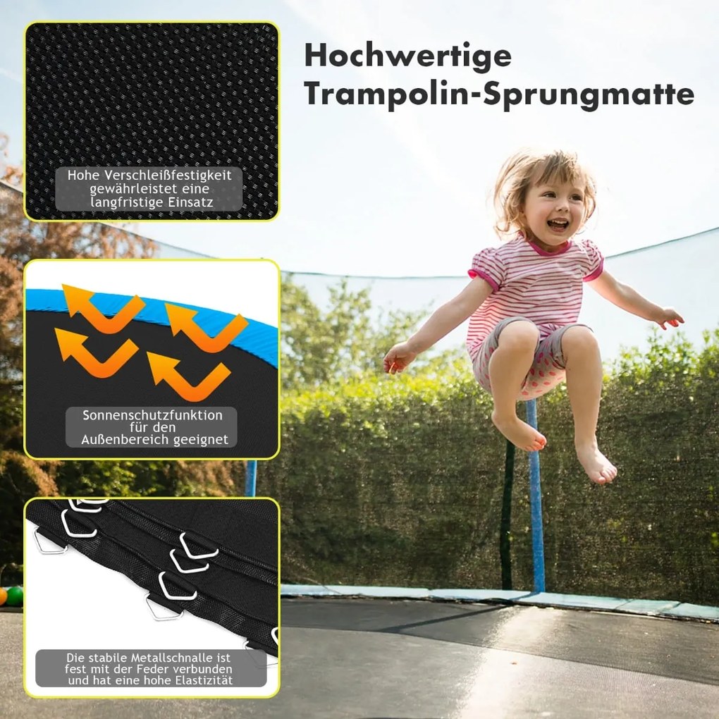 Costway Φ 366 cm PP trampolína skákací podložka