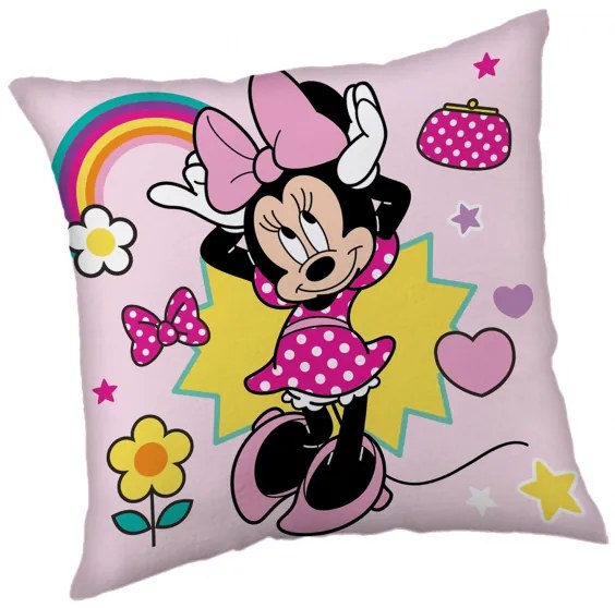 Jerry Fabrics Polštářek Minnie Smile 40x40 cm