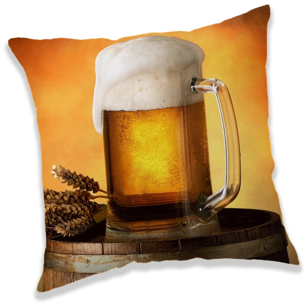 TP Dekorační polštářek 40x40 cm - Pivo