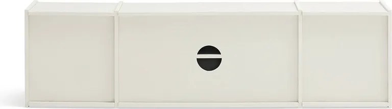 Krémový TV stolek 157x42x40 cm Wally – Teulat