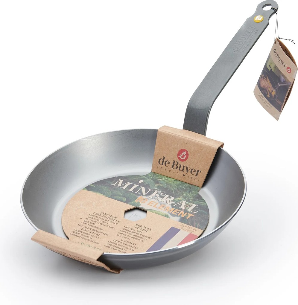 Ocelová pánev de Buyer MINERAL B P.24cm 1,2l