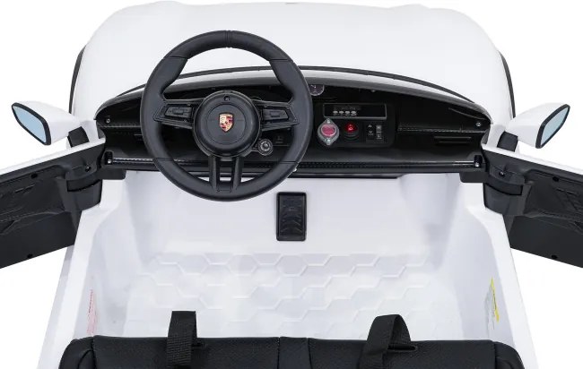 Elektrické autíčko Porsche Taycan Turbo S bílé