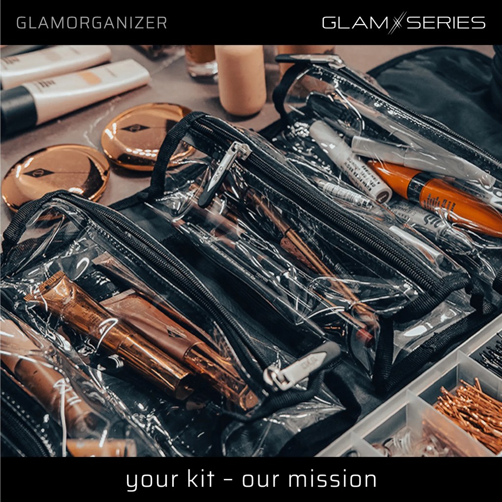 Kosmetické organizéry GLAMSERIES – 230 × 120 × 180 mm (1023308)