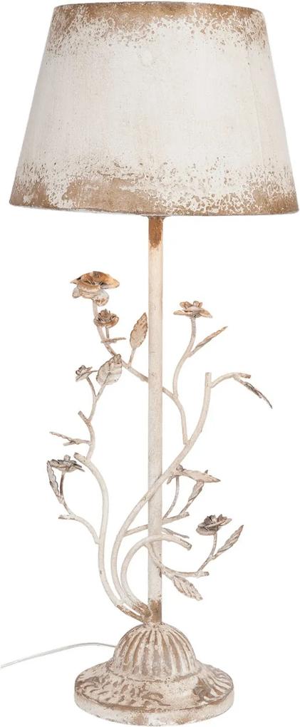 Vintage stolní lampa s růžemi - Ø 33* 79 cm / E27/60W Clayre & Eef | BIANO