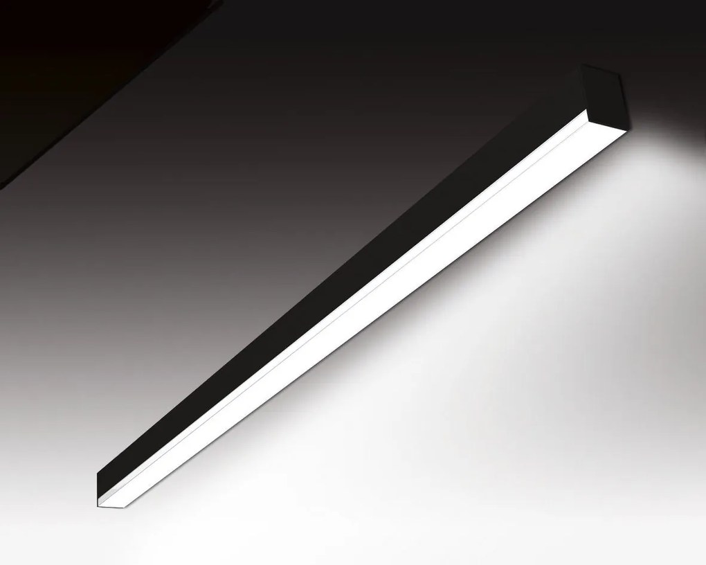 SEC Nástěnné LED svítidlo WEGA-MODULE2-DB-DIM-DALI, 23 W, černá, 1409 x 50 x 65 mm, 3000 K, 3000 lm 320-B-163-01-02-SP