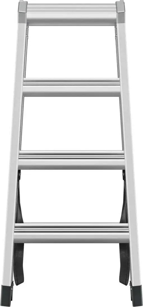 Hliníkové štafle Hailo Master D100 2x4 stupně, 10000-108