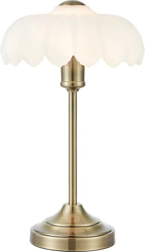 Krémová/v mosazné barvě stolní lampa (výška 43 cm) Kurage – Markslöjd
