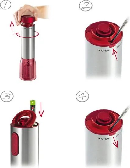 TESCOMA Elektrický otvírák UNO VINO