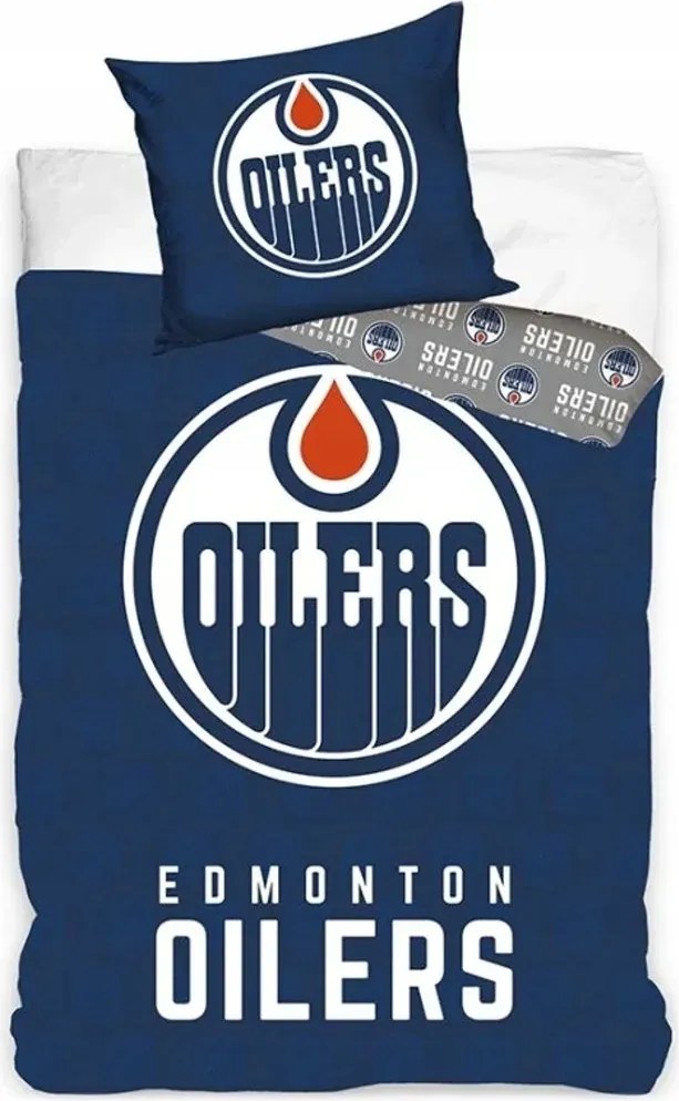 Hokejové ložní povlečení Nhl Edmonton Oilers Shields
