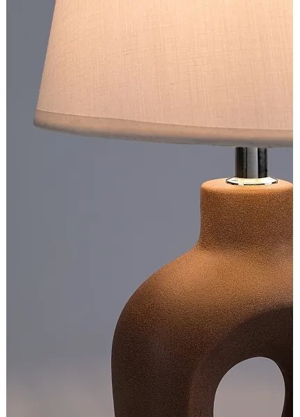Rabalux 74080 - Stolní lampa MADELOR 1xE14/25W/230V hnědá