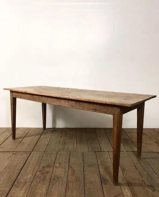 Stará Krása – Ruční výroba Dřevěný jídelní stůl s patinou 77x 180 x 90