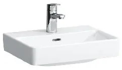 Laufen Pro S - Umývátko, 450x340 mm, 1 otvor pro baterii, s LCC, bílá H8159614001041