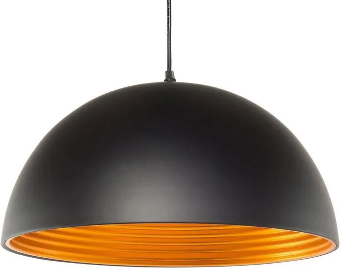 Závěsná stropní lampa černá - GRAND