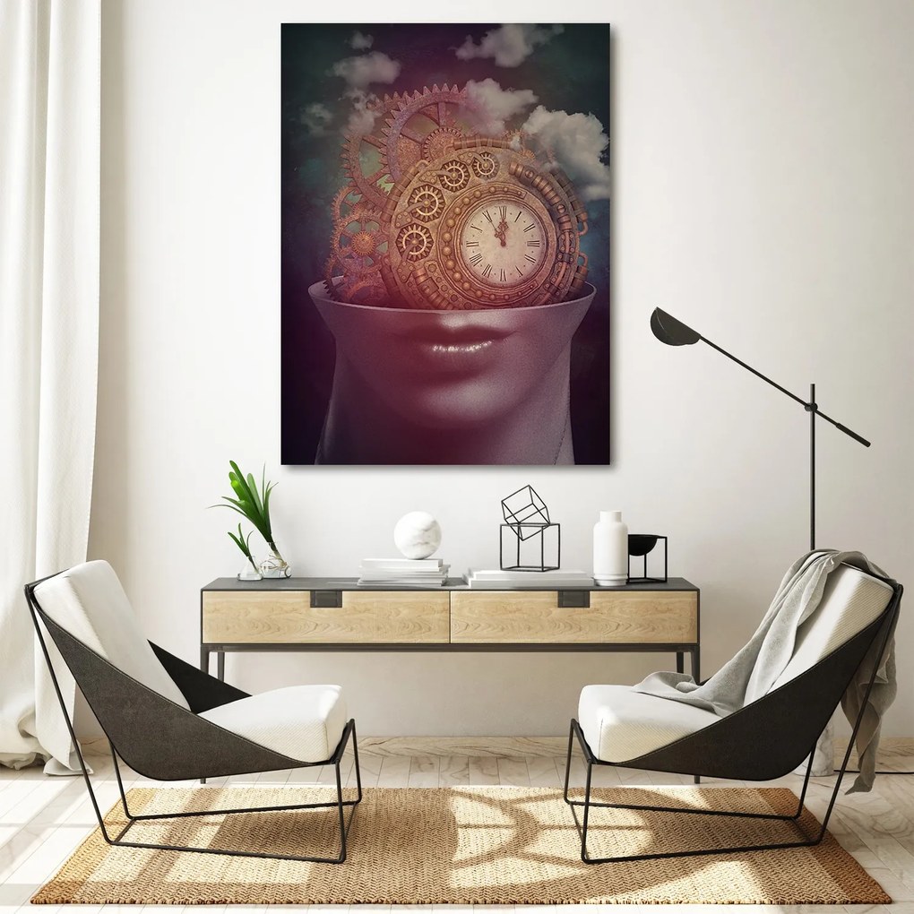 Gario Obraz na plátně Lidská mysl - Patryk Andrzejewski Rozměry: 40 x 60 cm