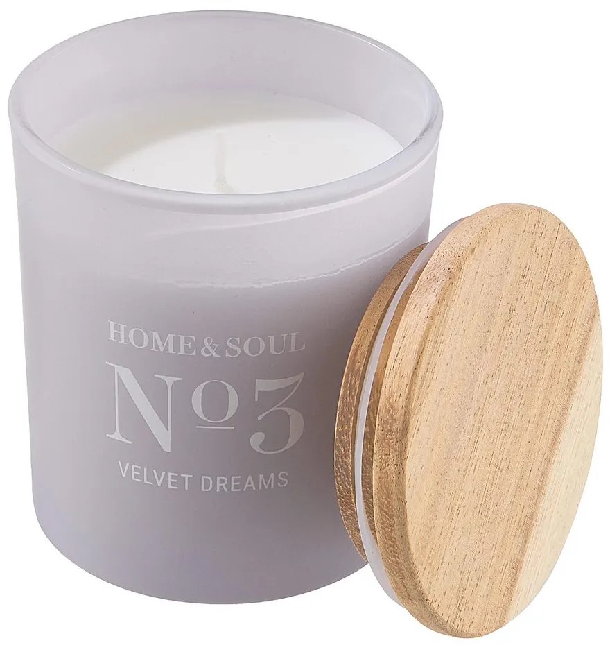 HOME & SOUL Vonná svíčka se sójovým voskem No. 3 Velvet Dreams