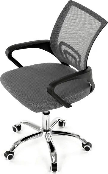 Dětská otočná židle šedá KA-L103 GREY